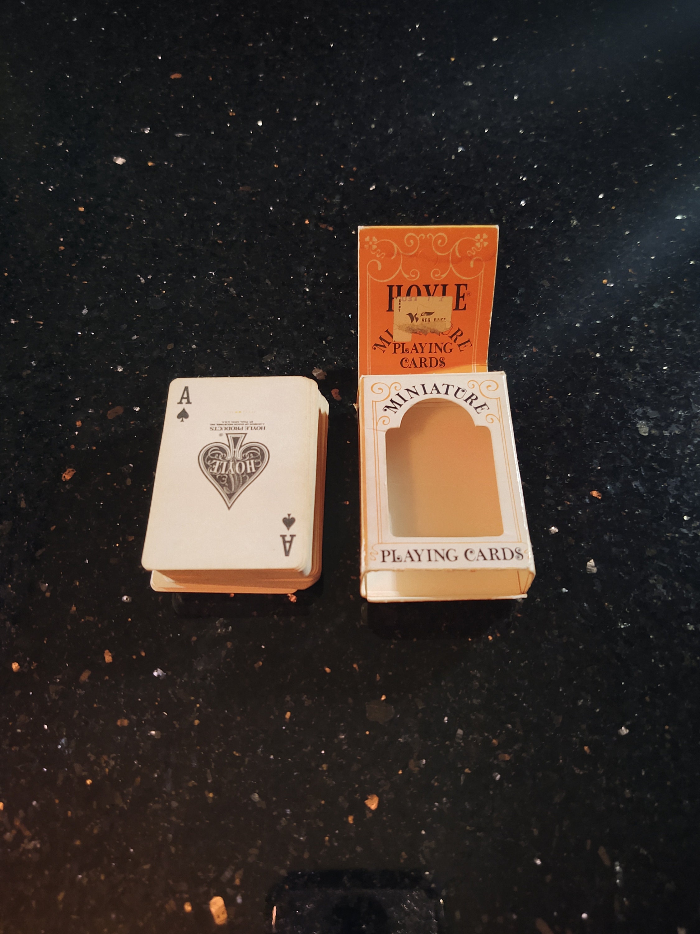 Retro Hoyle Miniature Playing Cards With Flower Power Design - Etsy