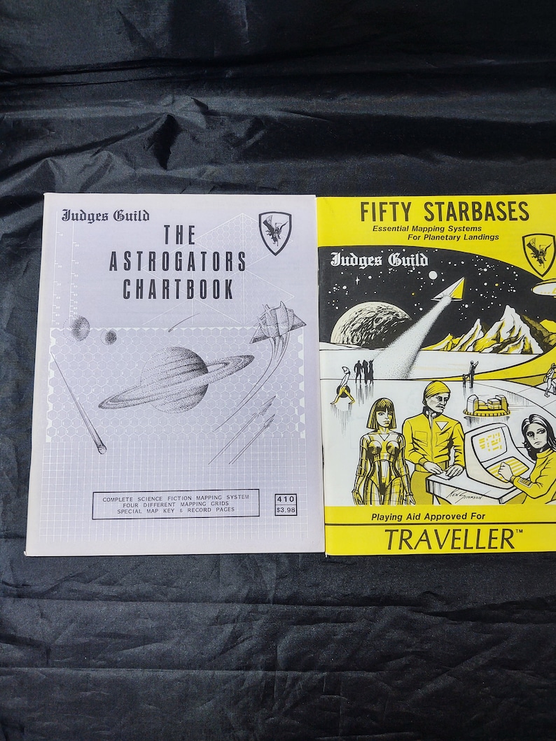 1980's Judges Guild Sci Fi Map Pack - Etsy