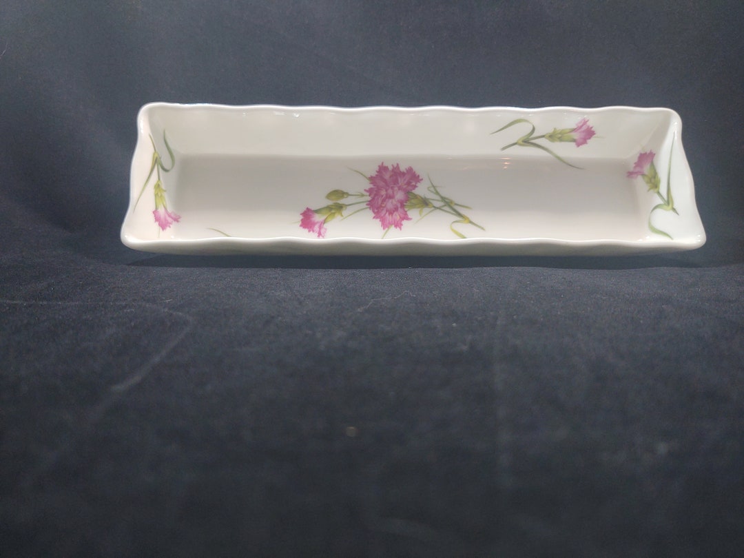 Shafford Fine Bone China Hand Painted Mint Dish - Etsy