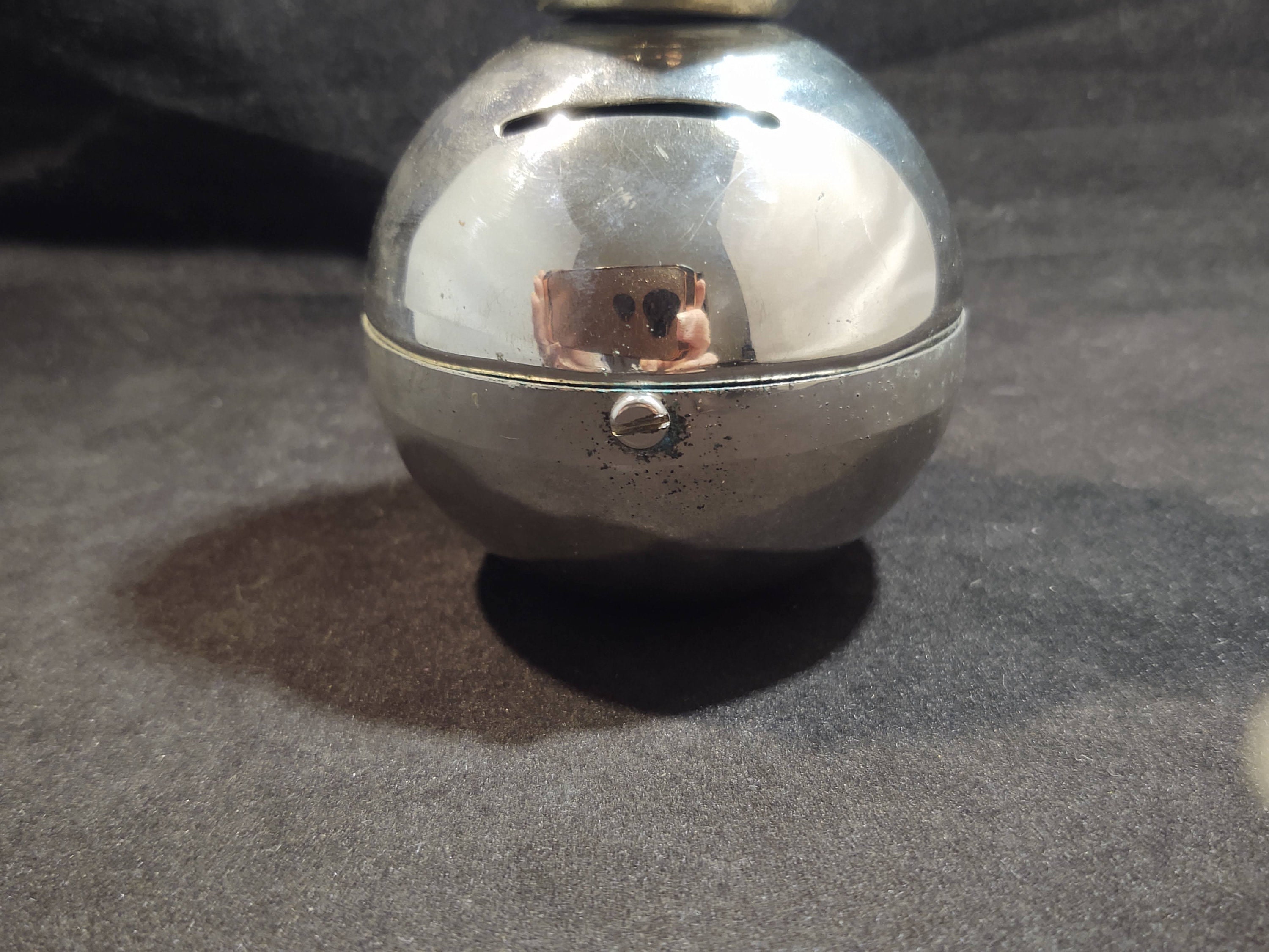 Raimond Silver Plate Roly Poly Clown Piggy Bank - Etsy