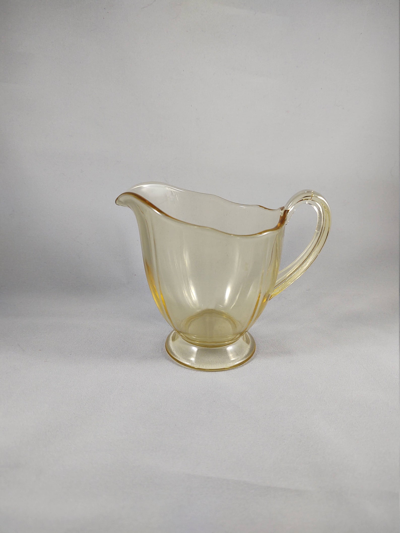 Vintage Fostoria Fairfax Topaz Footed Cream and Open Sugar Set - Etsy