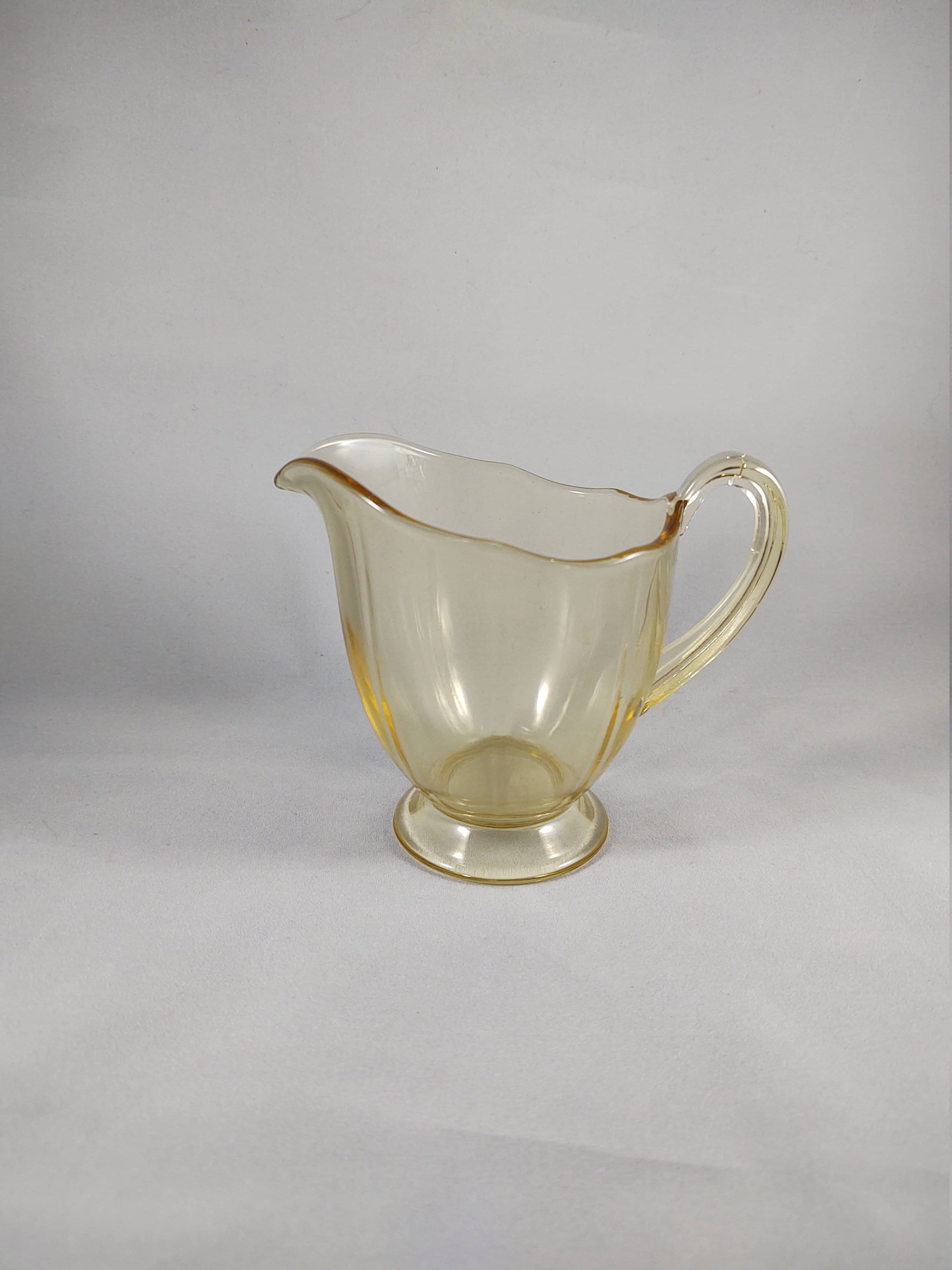 Vintage Fostoria Fairfax Topaz Footed Cream and Open Sugar Set - Etsy