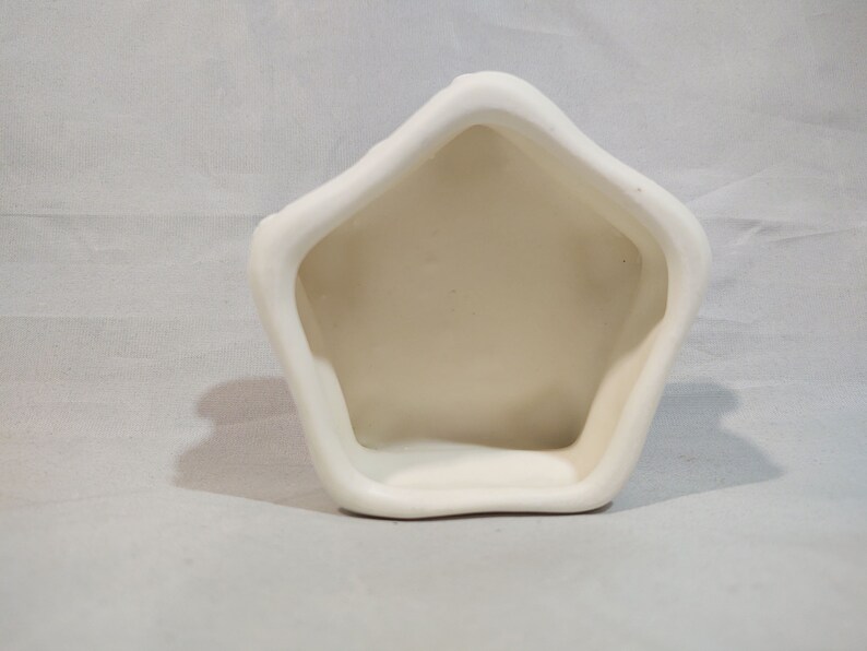 Vintage Ceramic Bisque Trinket Box With Ribbon and Beads - Etsy