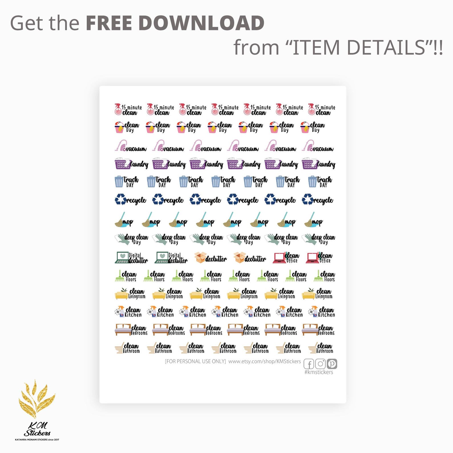 FREE Printeble Stickers – Access via Description Link, Not for Sale ...