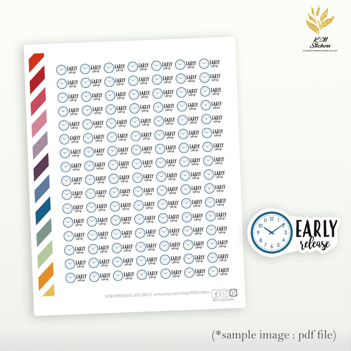 Printable Mini School Event Stickers No School Late Start | Etsy