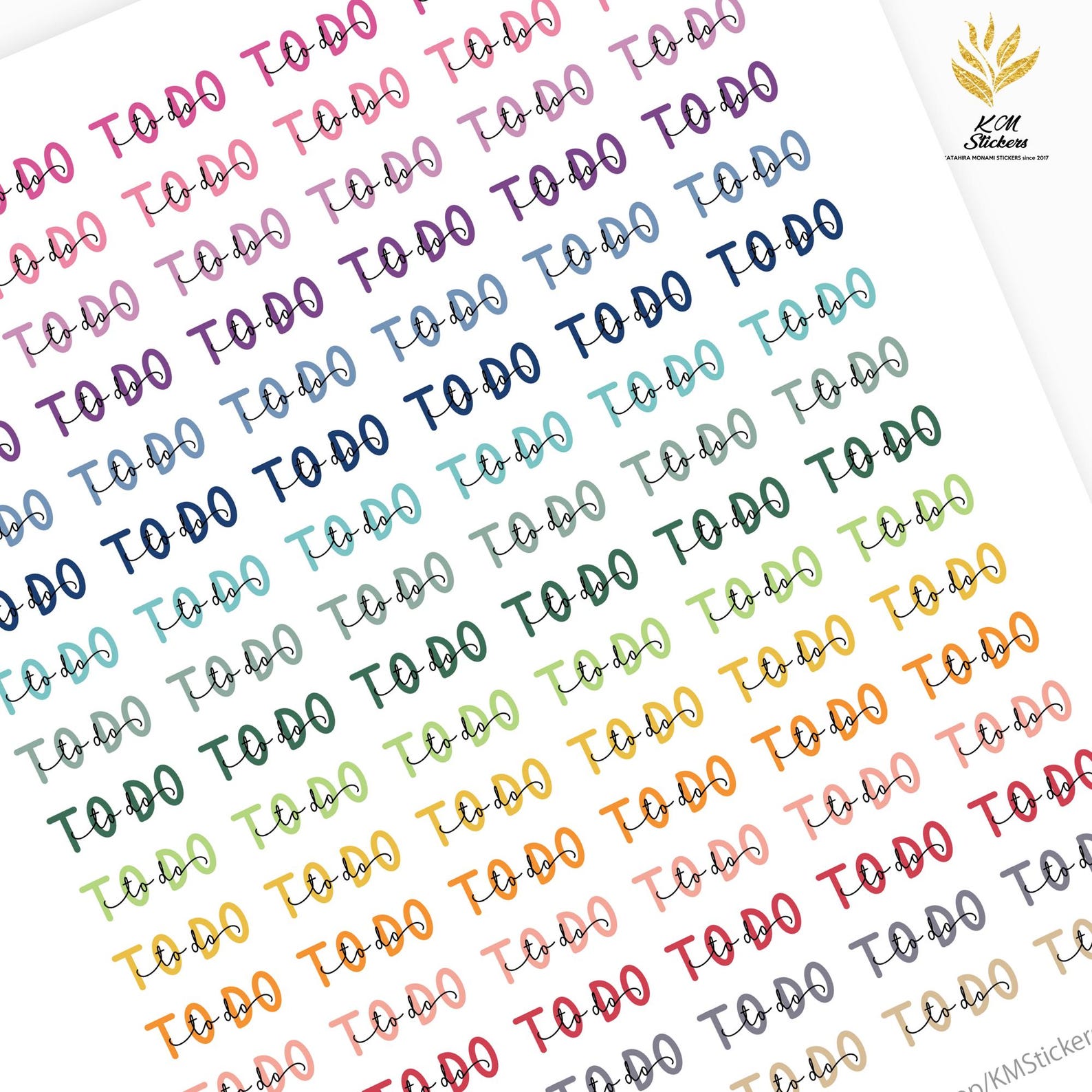 Printable Header Script Stickers(to DO), Planner Stickers, Chores ...
