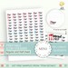 Printable Mini Meal Prep Stickersregular and Half Sheet Size, Planner ...