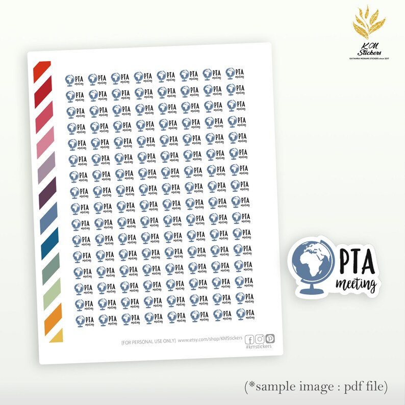 Printable Mini School Event Stickers, No School, Late Start, Early ...