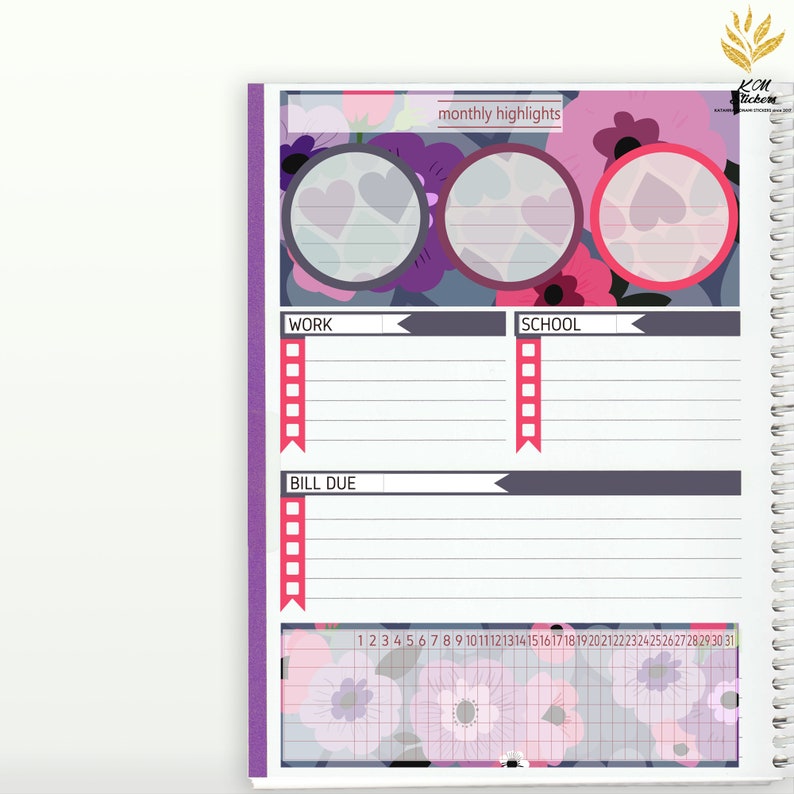KIT 138 Printable Monthly Highlights Kit Version 2.0 - Etsy