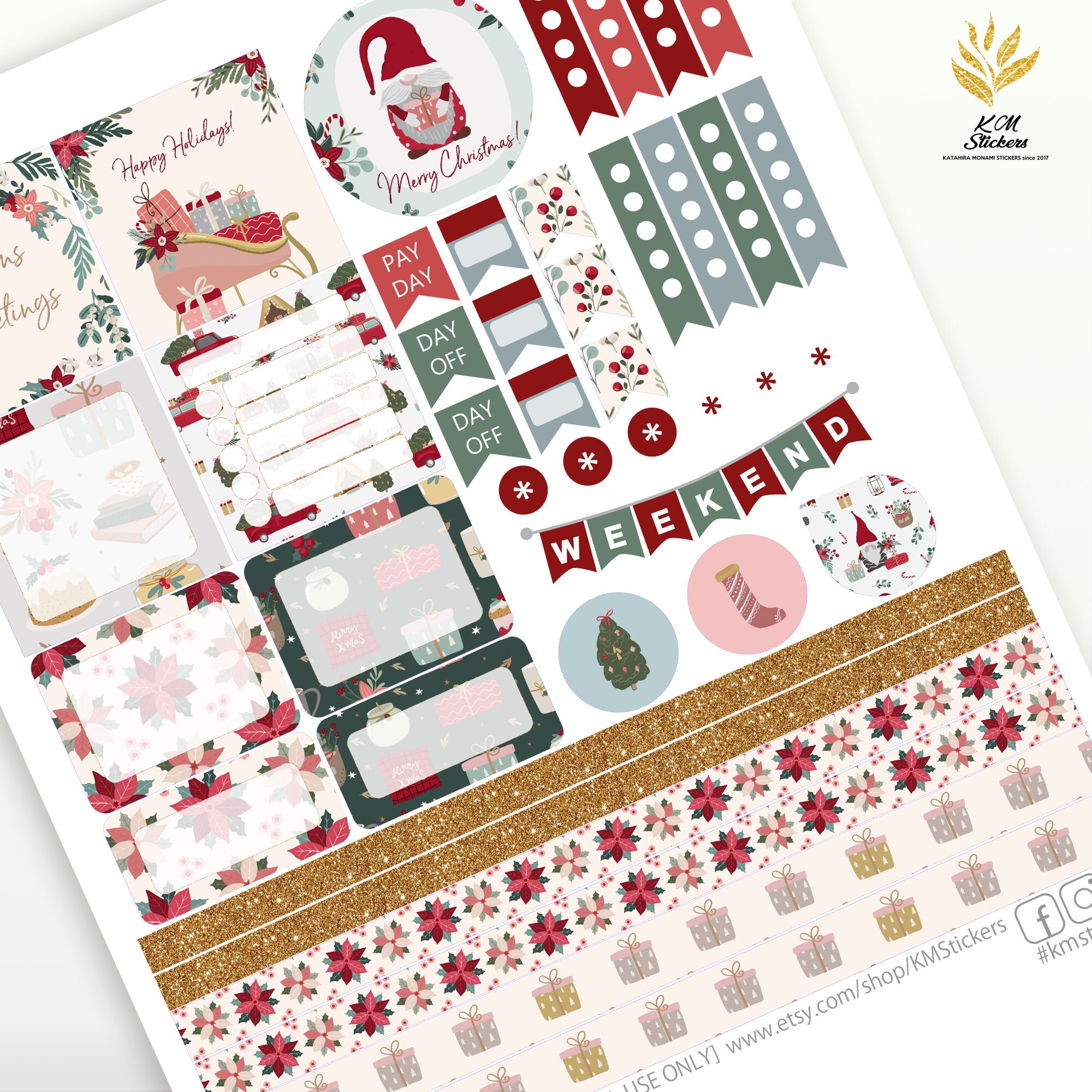 AMPLIFY KIT 148 Printable December Weekly Kit for Amplify - Etsy