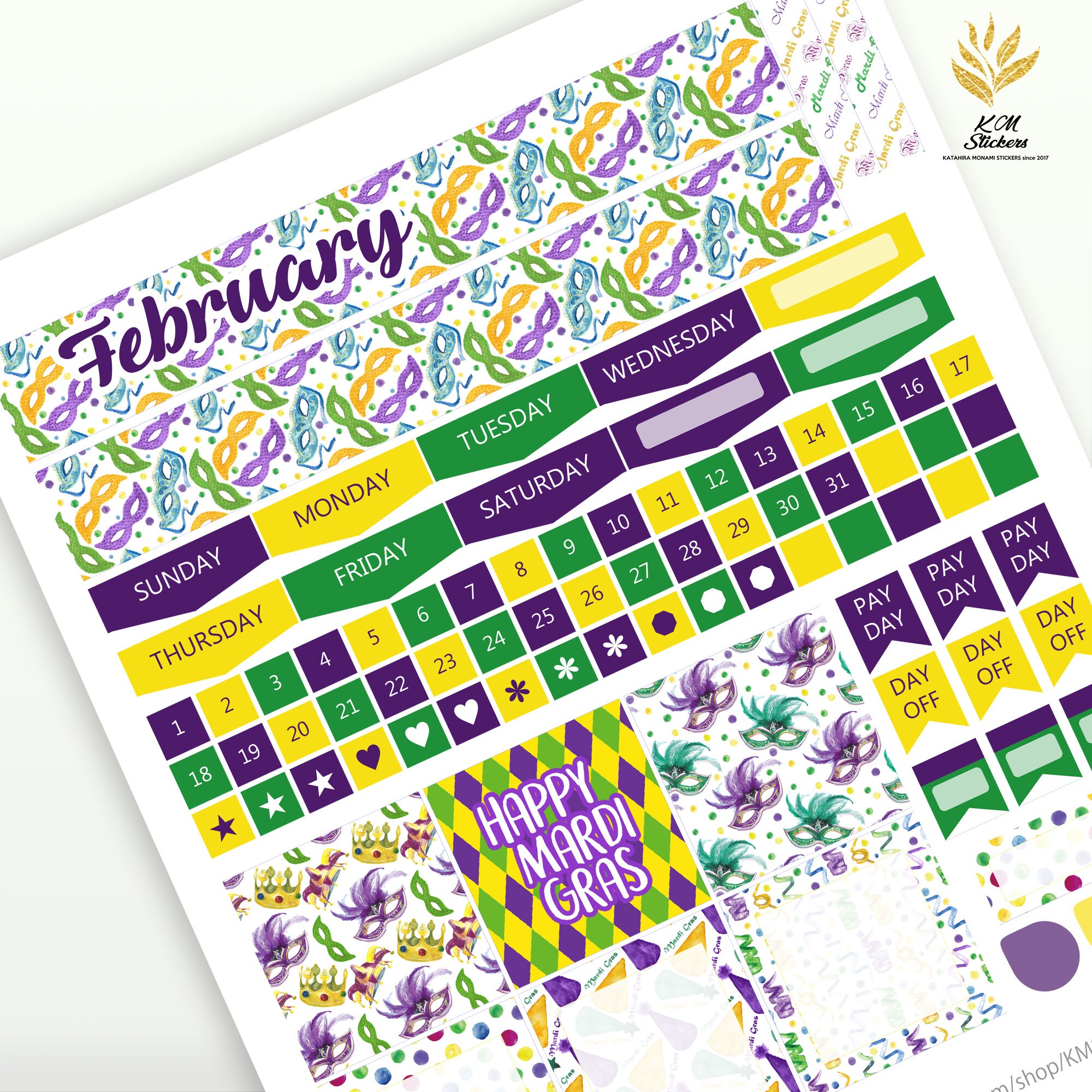 KIT 122 Printable January February March Kit Version 2.0 | Etsy