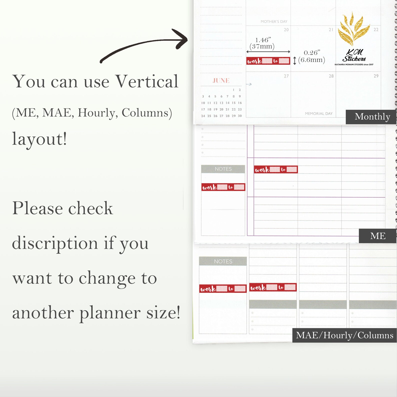 Printable Bill Due Stickers A5 7x9 8.5x11 Monthly Spread | Etsy