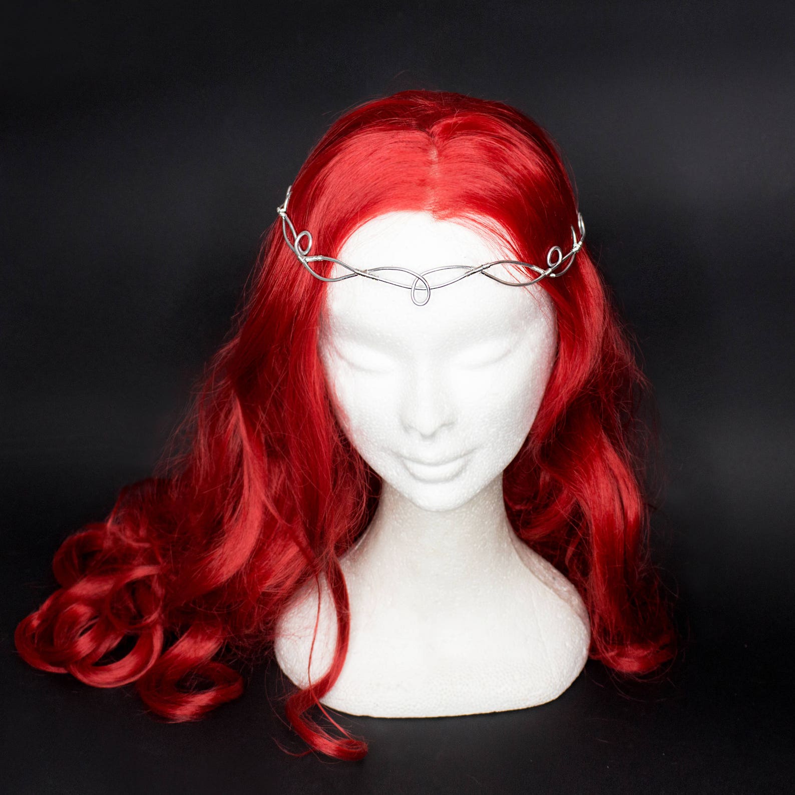 Calien Elfic Celtic Tiara in Silver Stainless Steel - Etsy