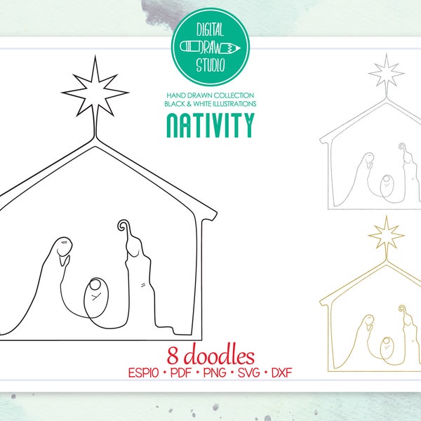 Jesus Outline Png - Etsy