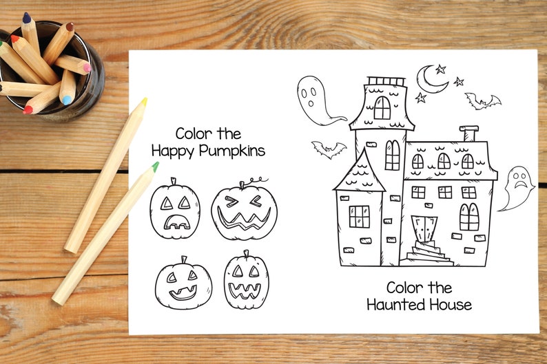 Halloween Doodles Hand Drawn Spooky Ghost Clip Art Pumpkin - Etsy