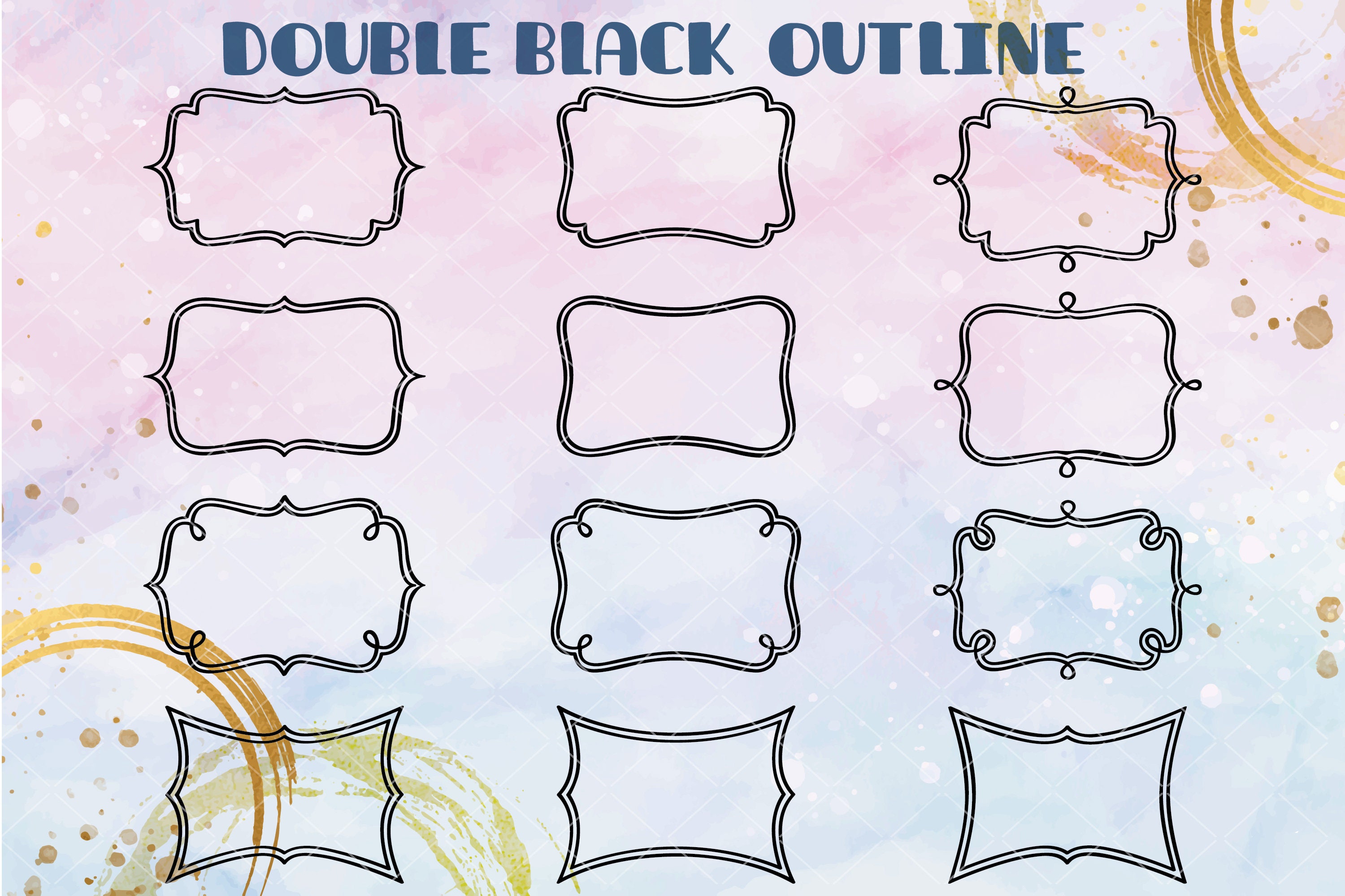 Fancy Rectangle Outline