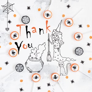 Halloween Doodles Hand Drawn Spooky Ghost Clip Art Pumpkin & Monsters ...