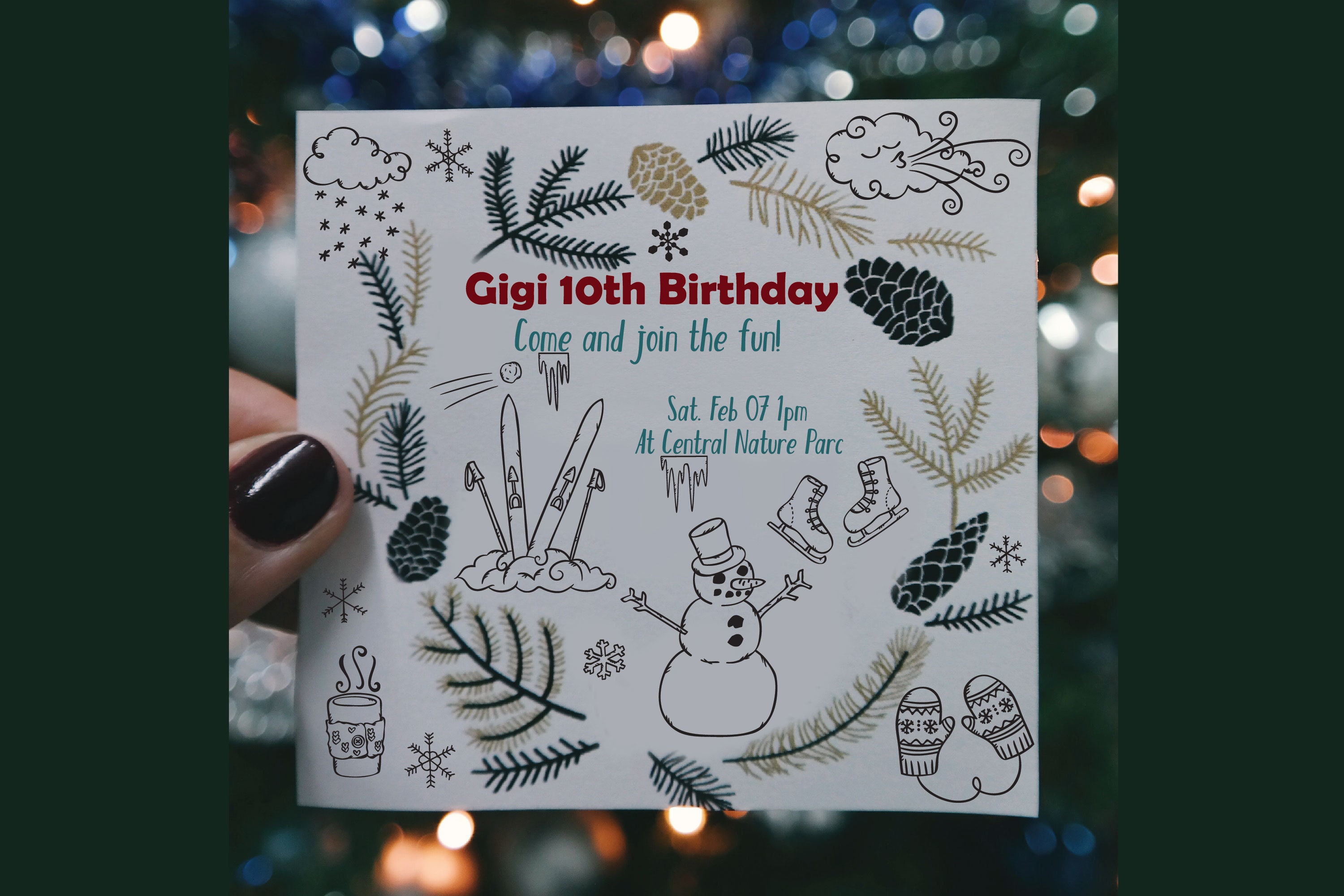 Winter Season Doodles Hand Drawn Mittens Igloo Clip Art - Etsy Canada