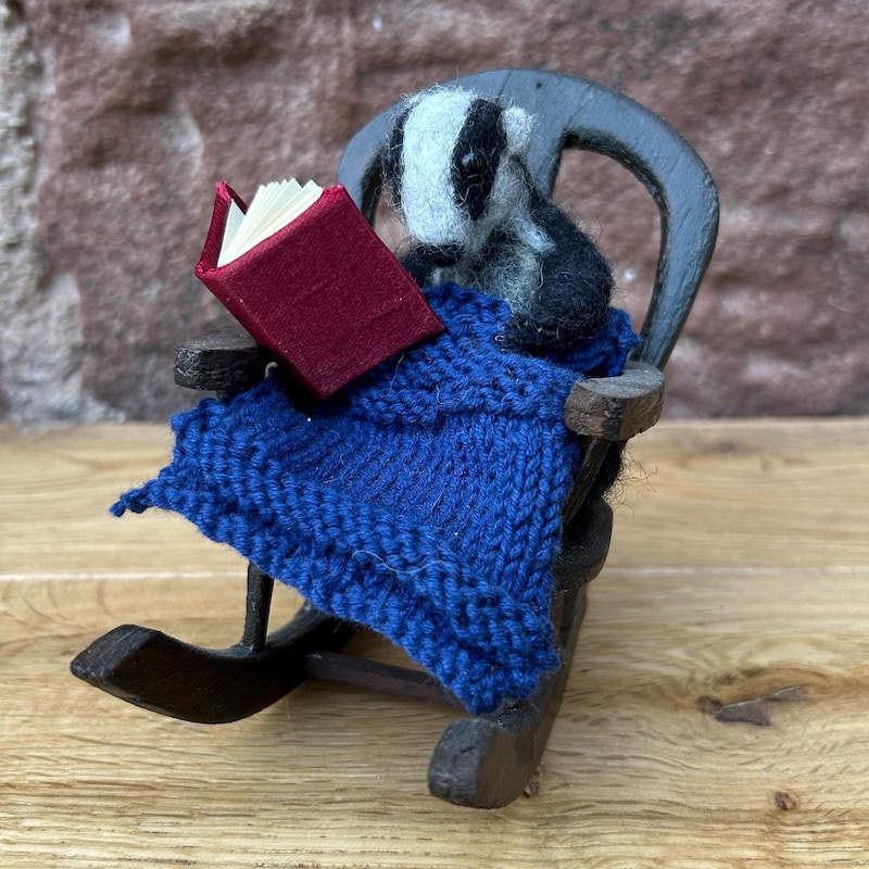Felt Badger - Etsy