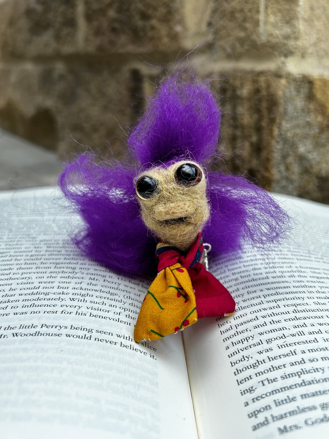 Purple Bookworm (inspired by the Labyrinth) - Etsy