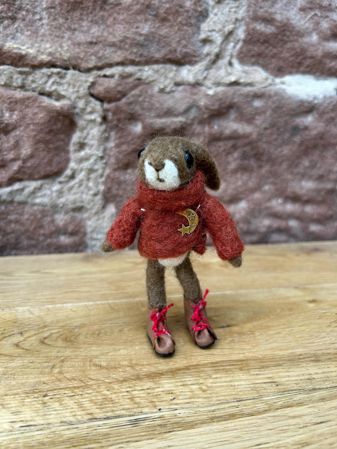 Needle Felted Rabbit, Posable Puppet - Etsy