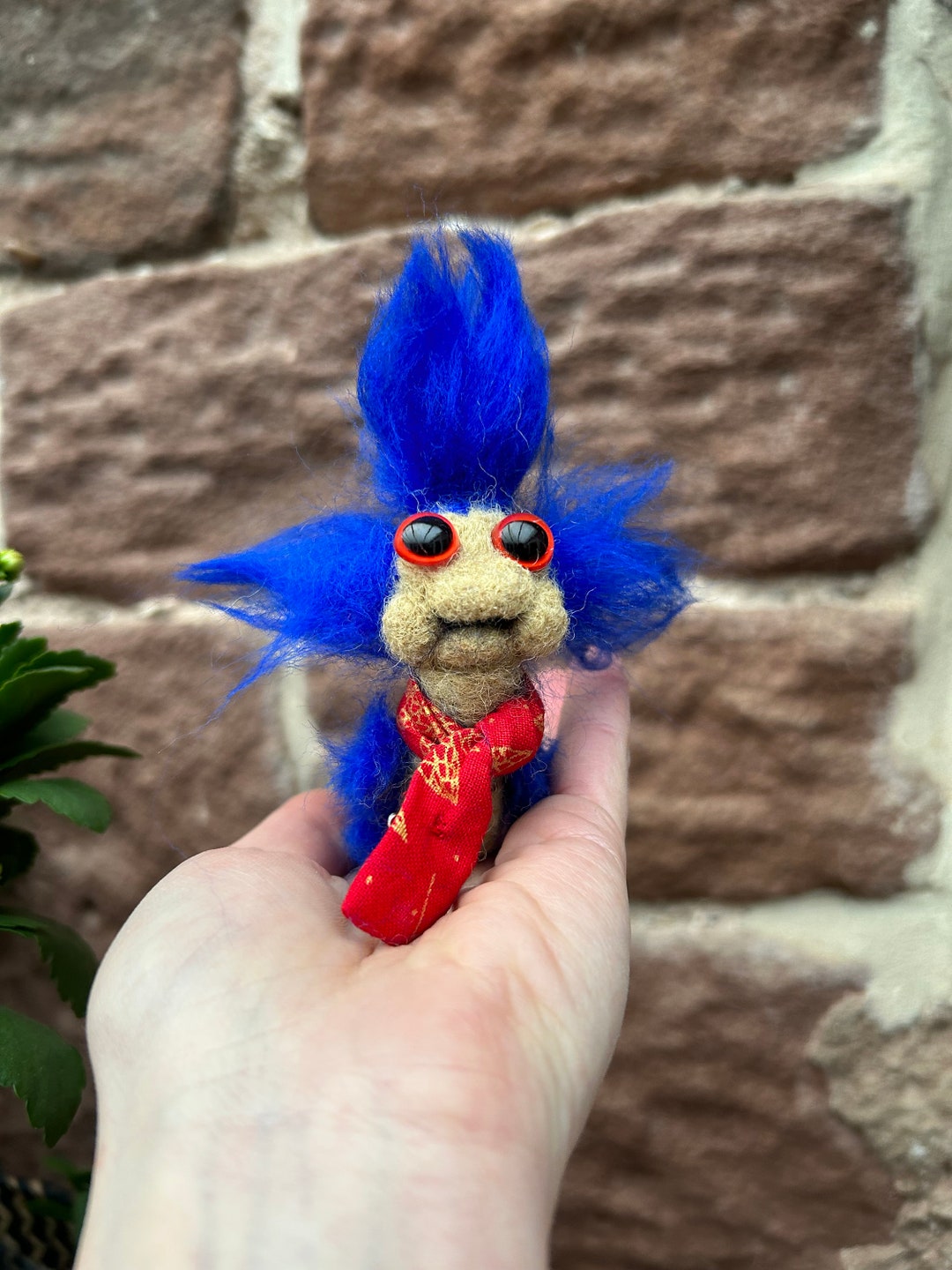 Blue Bookworm inspired by the Labyrinth - Etsy