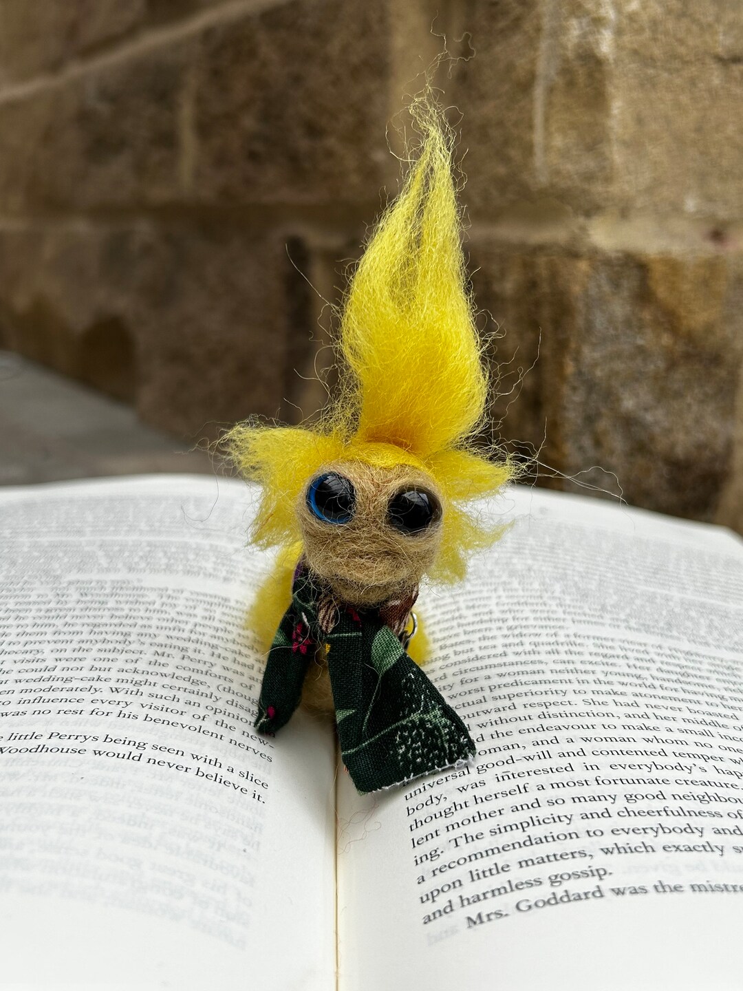 Yellow Bookworm (inspired by the Labyrinth) - Etsy