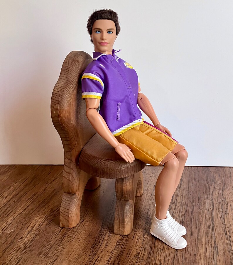 Lakers Fan My Scene Posable Guy Doll OOAK Barbie Guy Doll. - Etsy