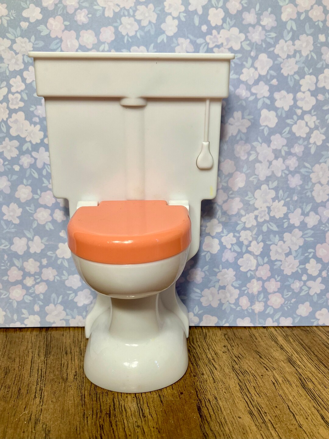 Barbie Flushing Toilet Makes Flushing Noise, White and Peach - Etsy