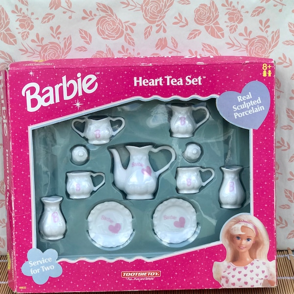 Miniature Barbie Tea Set - Etsy