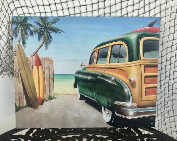 Vintage Surf Car