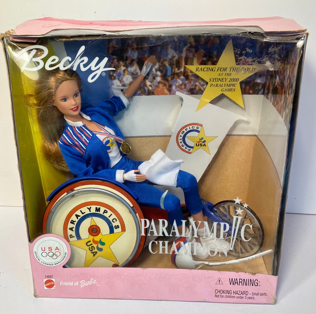 Paralympic Barbie Doll Circa 1999, New in Box - Etsy