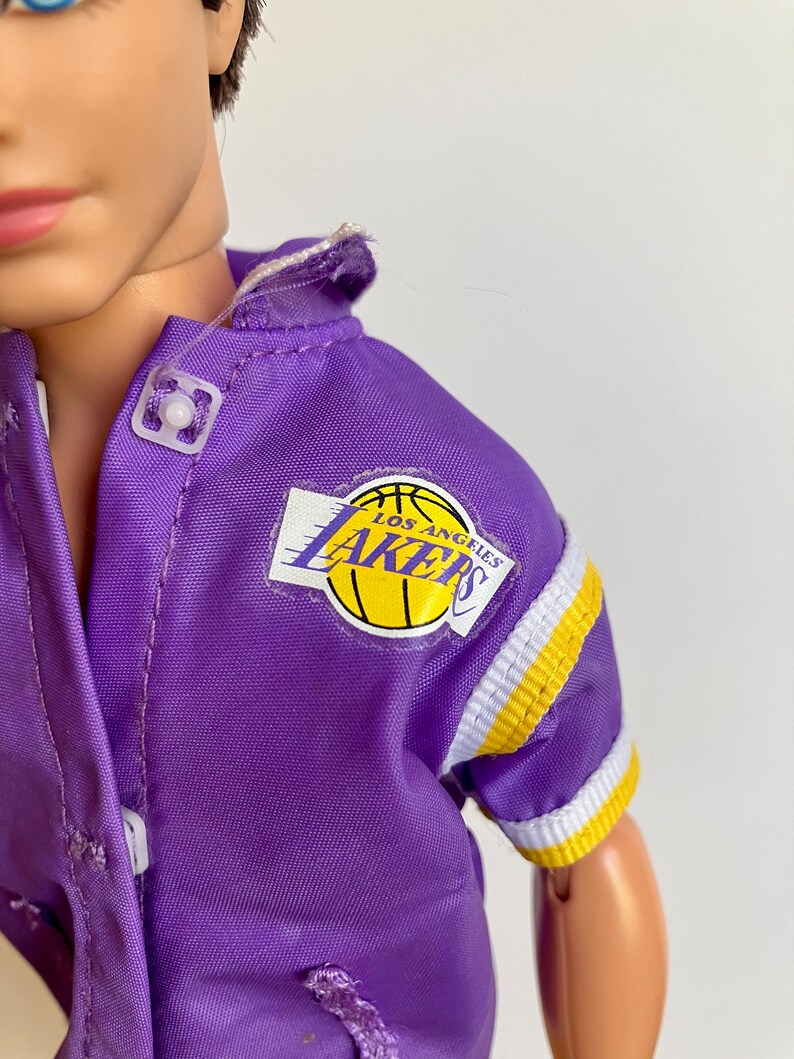Lakers Fan My Scene Posable Guy Doll OOAK Barbie Guy Doll. - Etsy