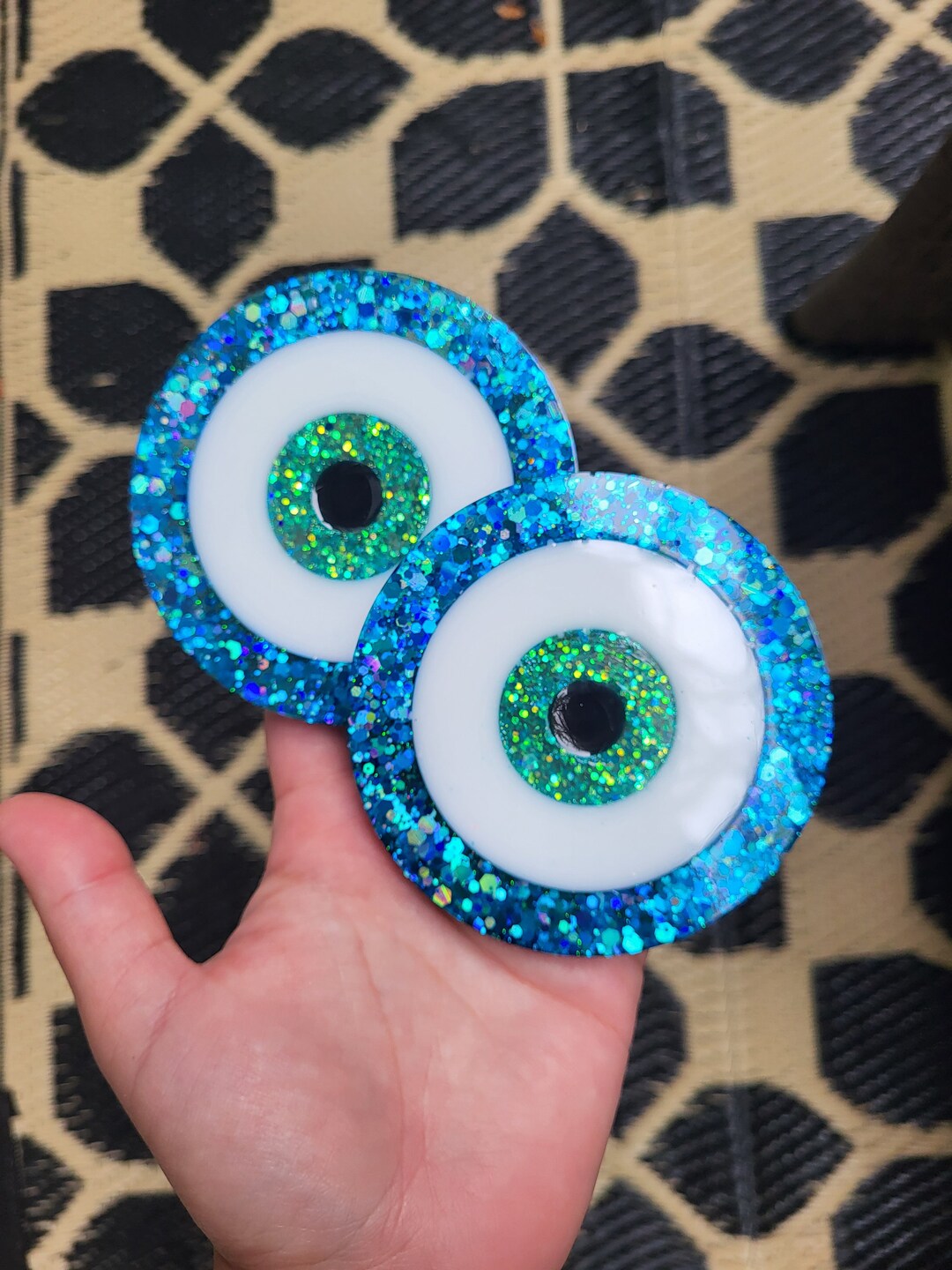 Evil Eye Coasters Coasters Hamza Hand Gifts Nazar - Etsy