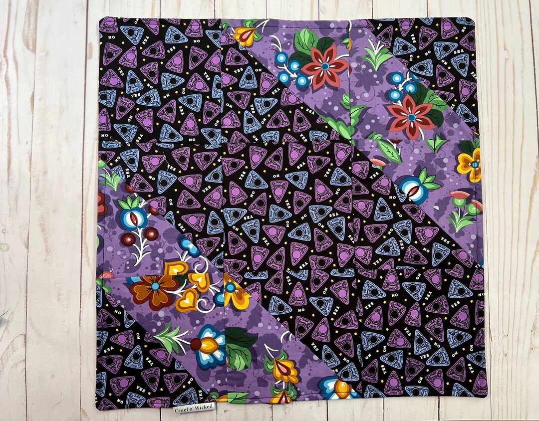 Handmade Tarot Card Wrap Reading Mat Background Mat Fully Reversible ...