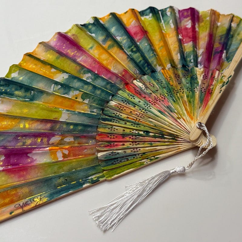 Spanish Hand Fan - Etsy
