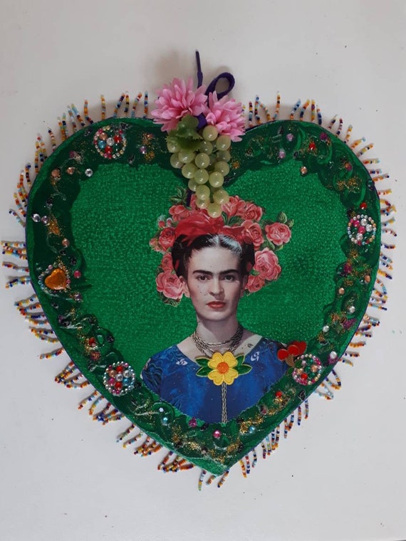 Heart Portret Frida | Etsy