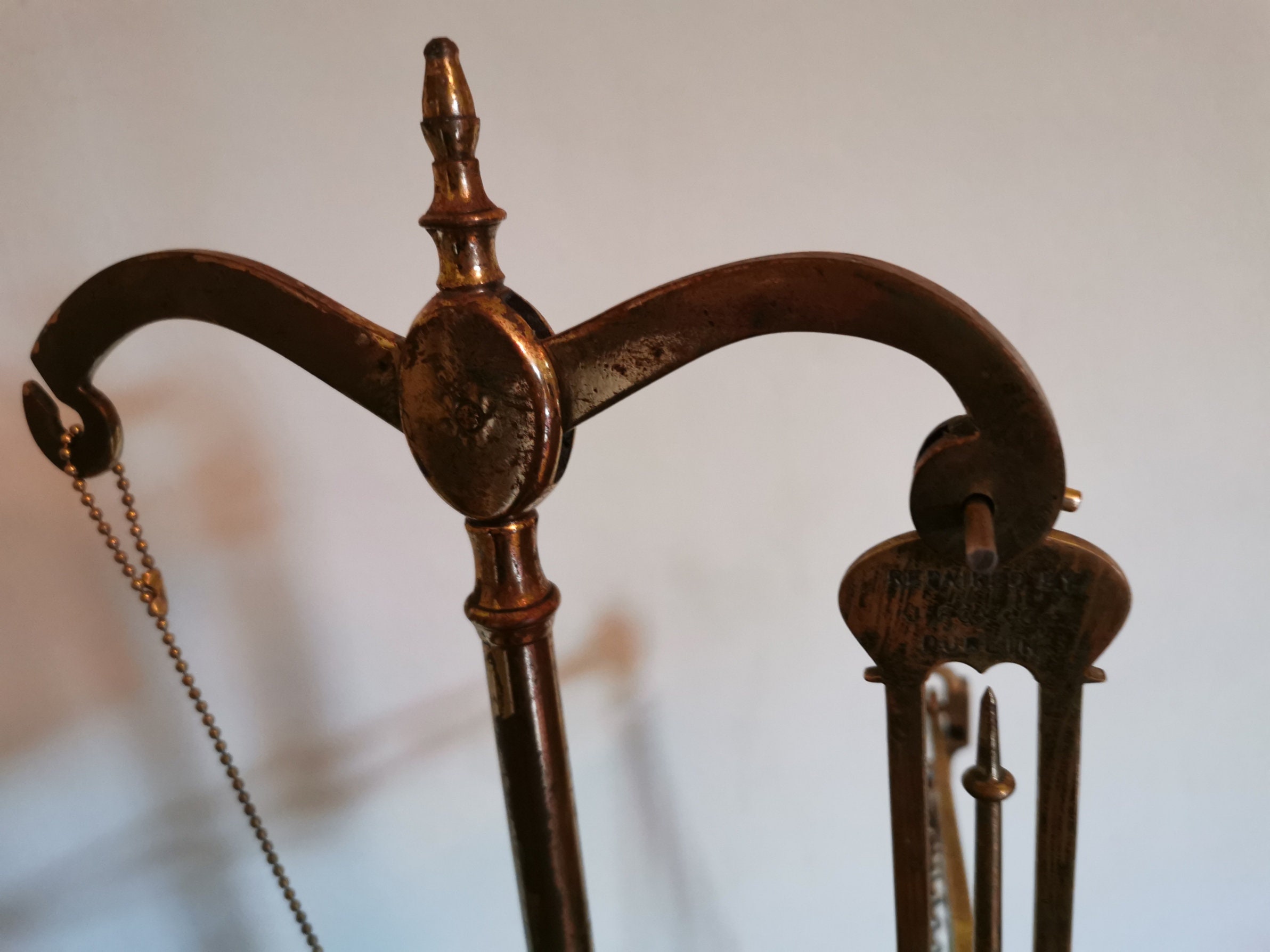 Fine Old Victorian Brass Weighing Scales - Etsy