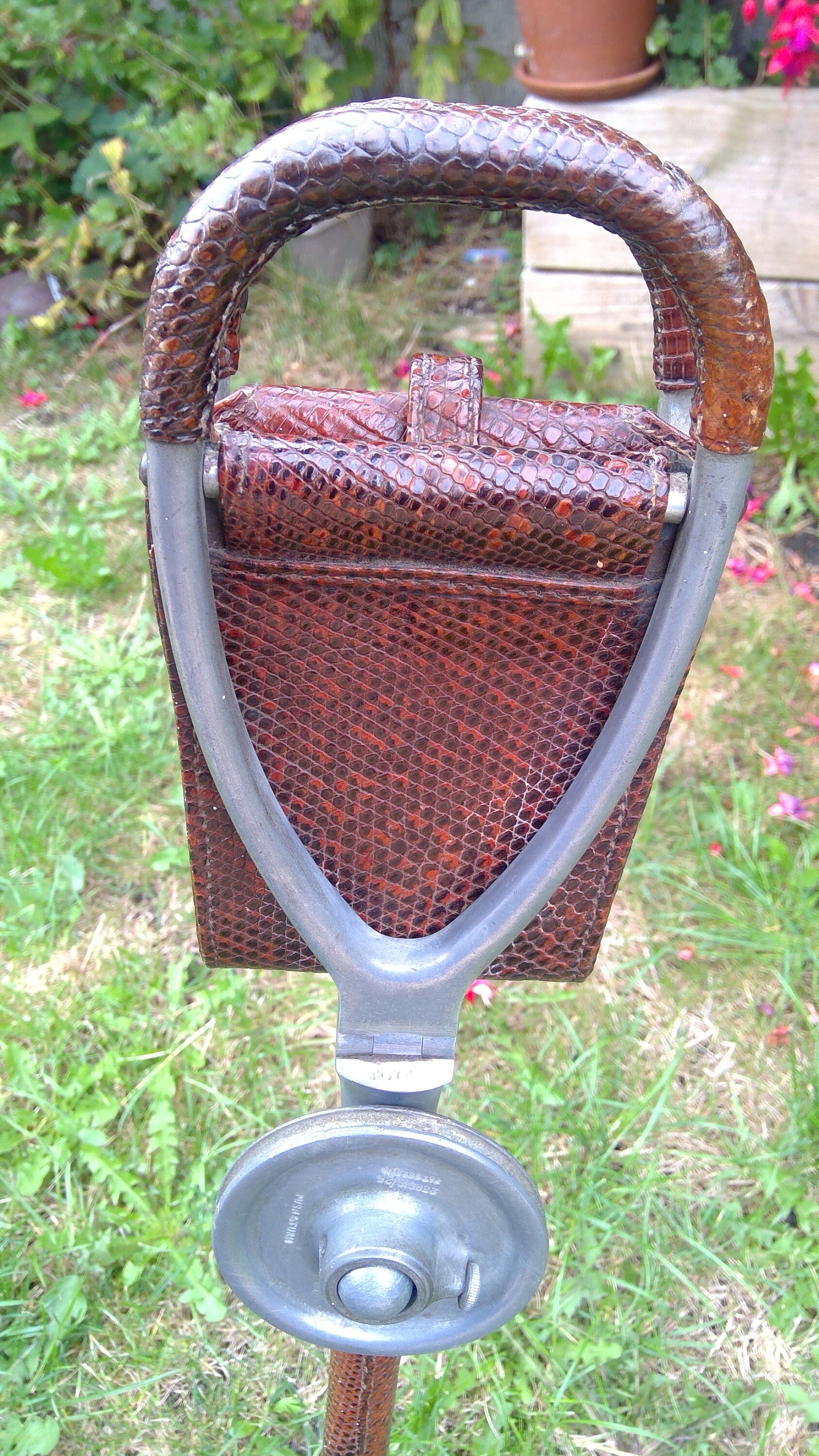 Vintage Snakeskin Shooting Stick - Etsy
