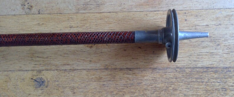 Vintage Snakeskin Shooting Stick - Etsy