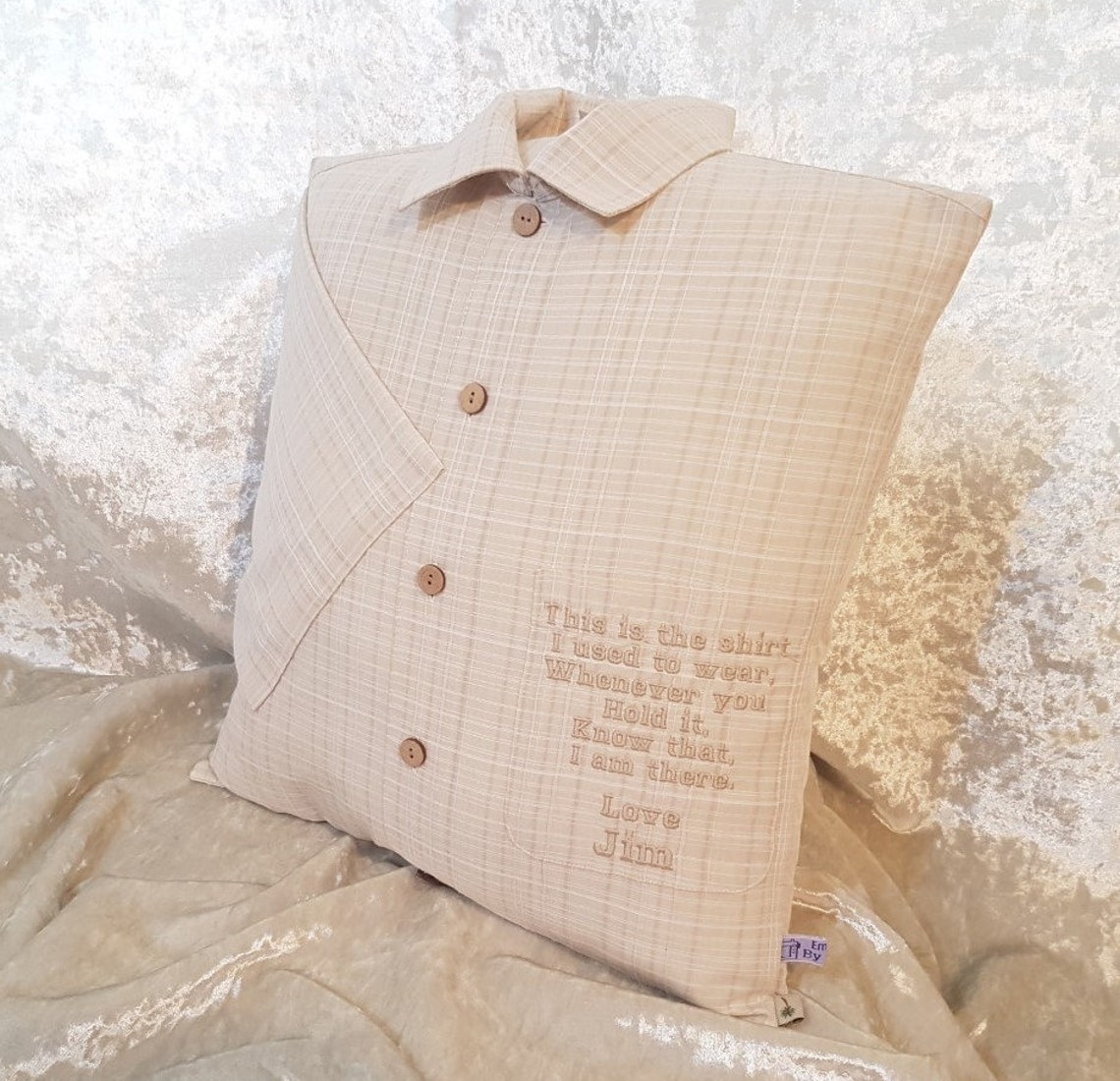 Memory Pillow Bereavement Pillow Bereavement Gift T-shirt - Etsy