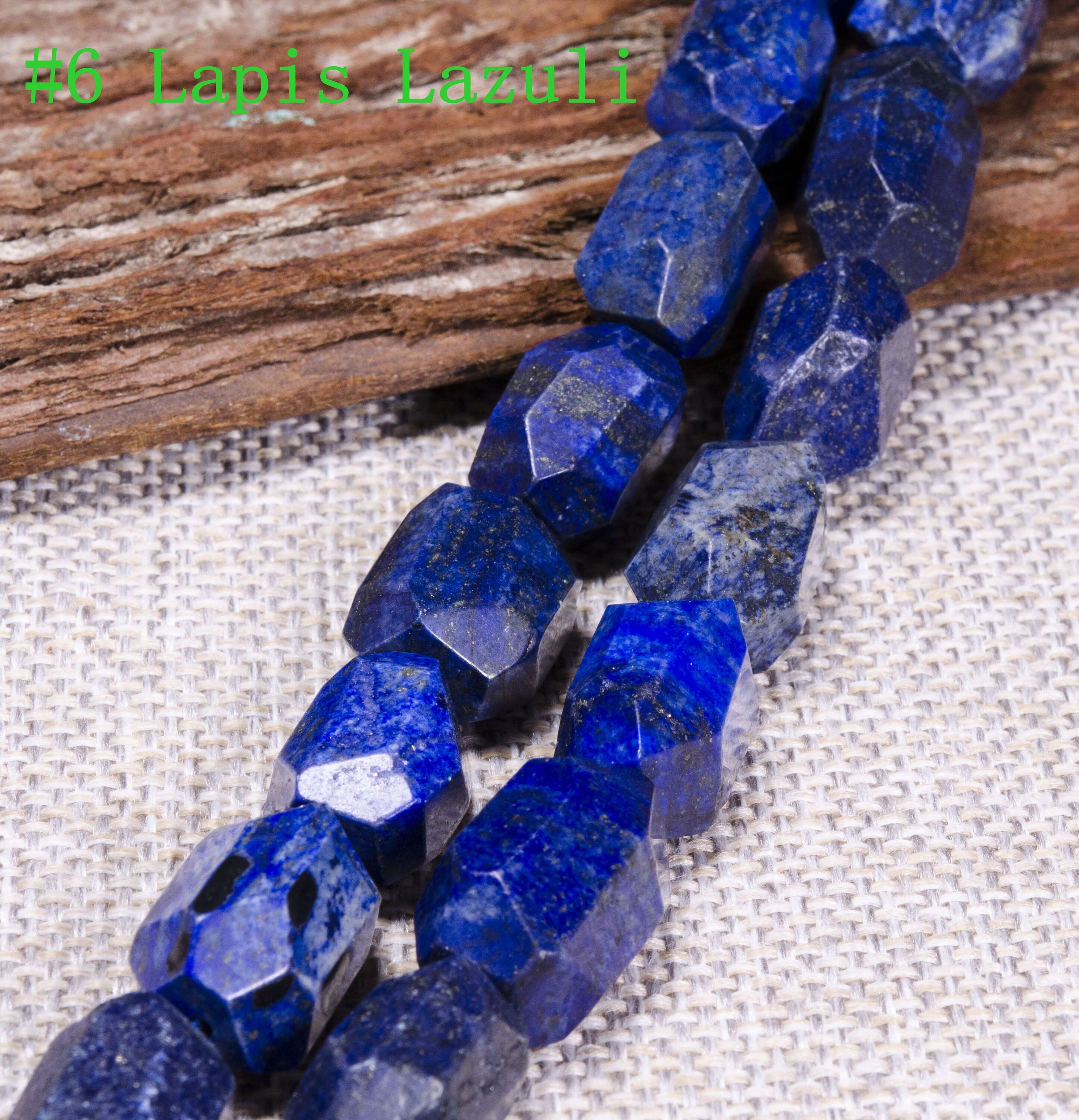 One Strand Natural Cuboid Facted Beadspolished - Etsy UK