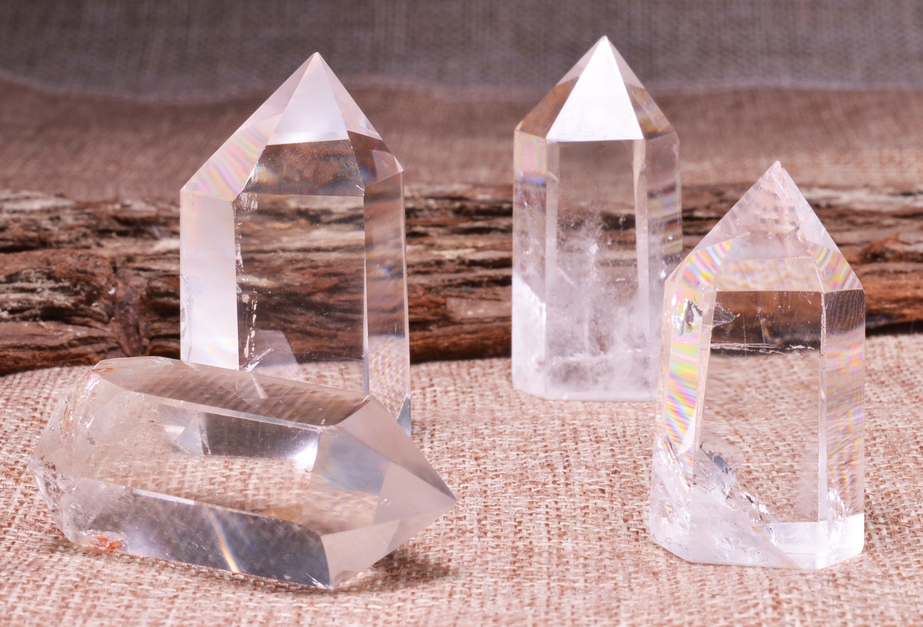 Clear Crystal Quartz Towerclear Crystal Quartz Pointhealing | Etsy