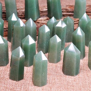 Green Aventurine Quartz Toweraventurine Crystal Quartz - Etsy