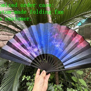 Personalized Custom Folding Fan,chinese Style,elegant Gift,personalized ...