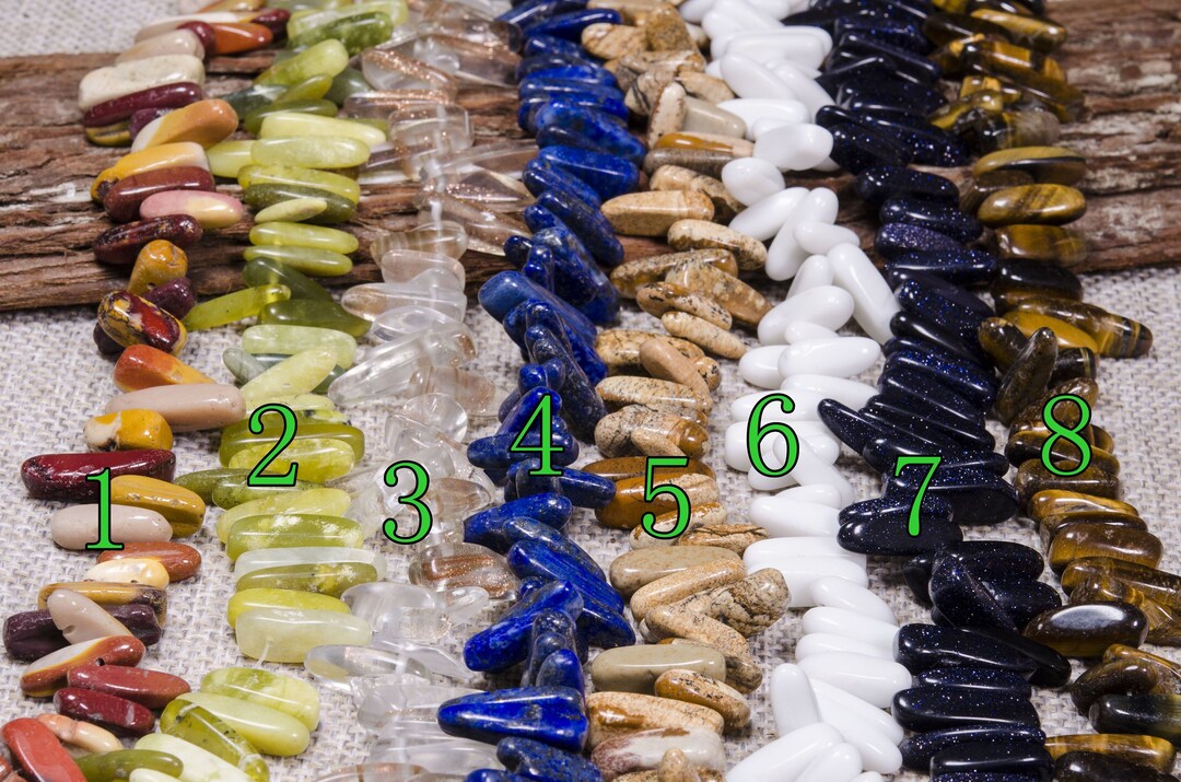 One Strand Natural Cuboid Facted Beadspolished - Etsy