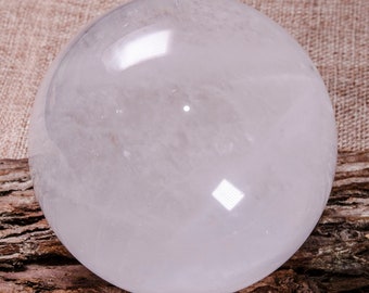 100mmstand Natural White Sphere Large Crystal Ball Healing - Etsy