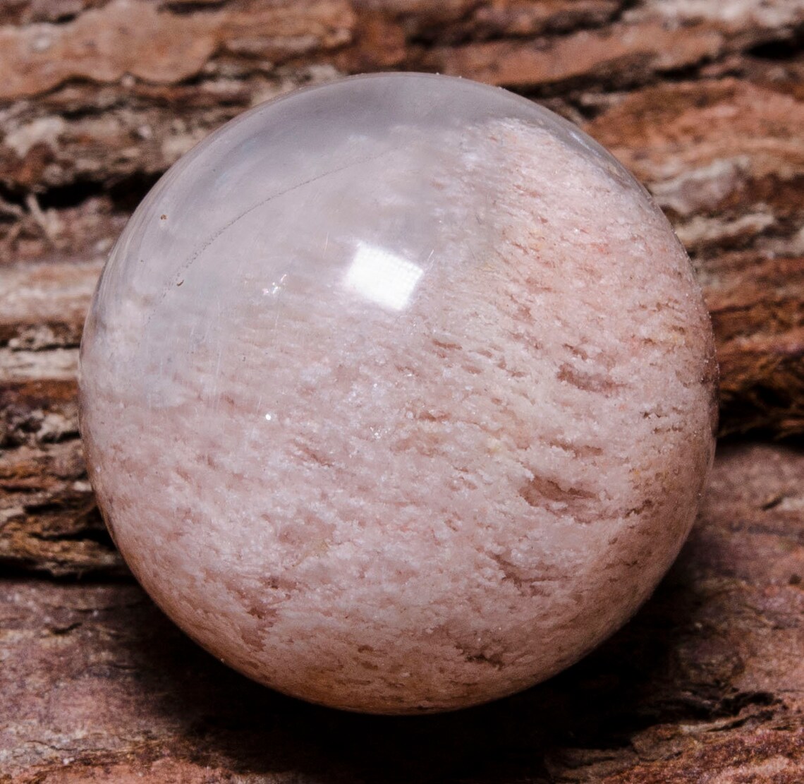 Pink Phantom Crystal Spherewhite Phantom Quartz Beadsphantom - Etsy UK
