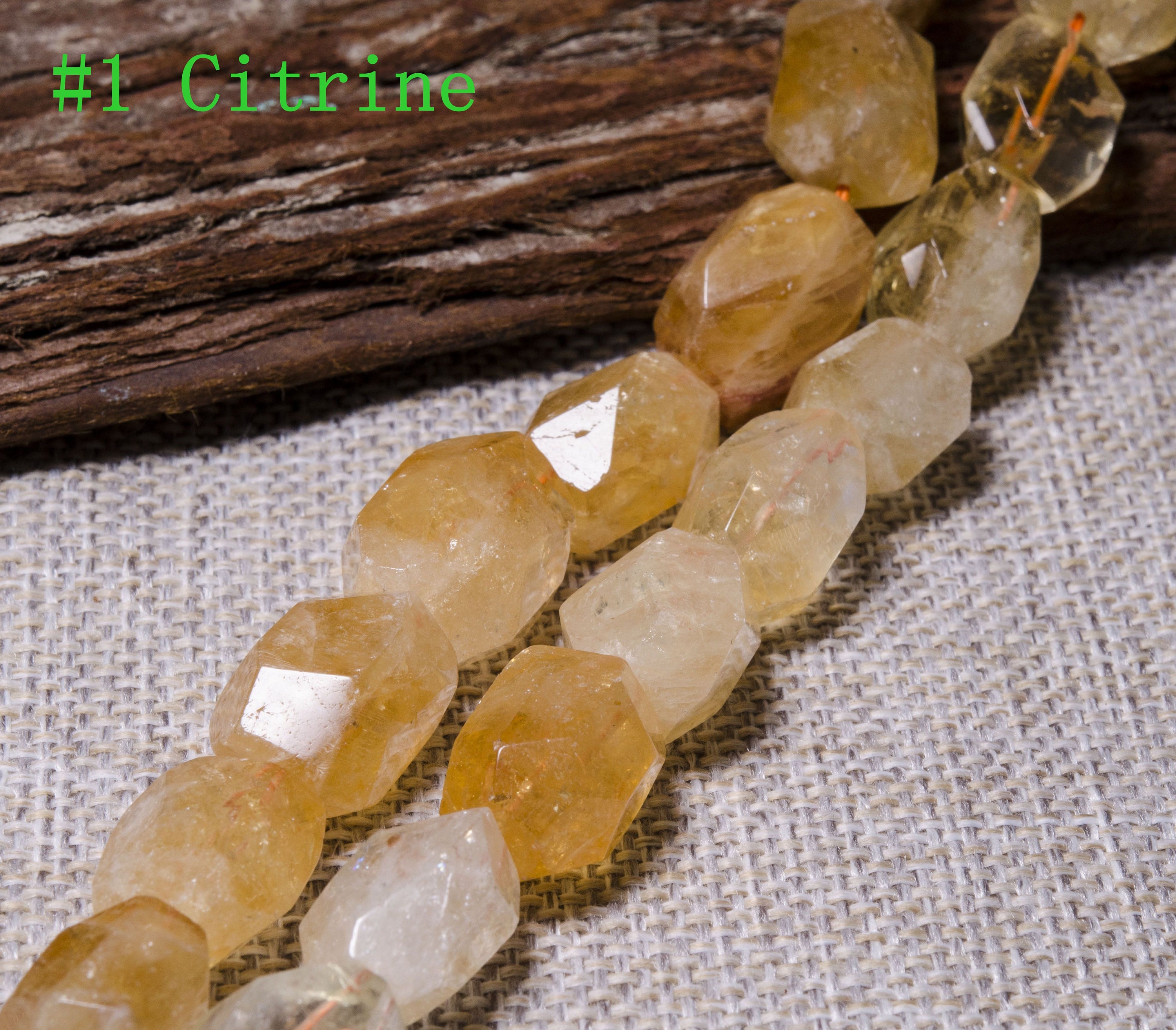 One Strand Natural Cuboid Facted Beadspolished - Etsy UK