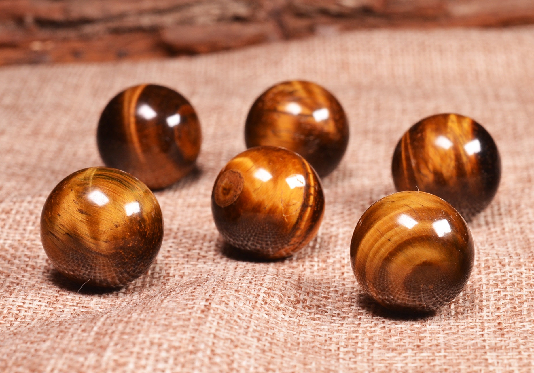 Tiger Eyes Quartz Crystal Spheretiger Eye Quartz | Etsy